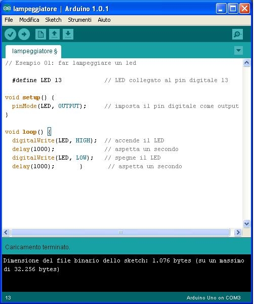 Accendere un led con Arduino: il primo passo verso l’elettronica fai da te | Elettronica Open Source